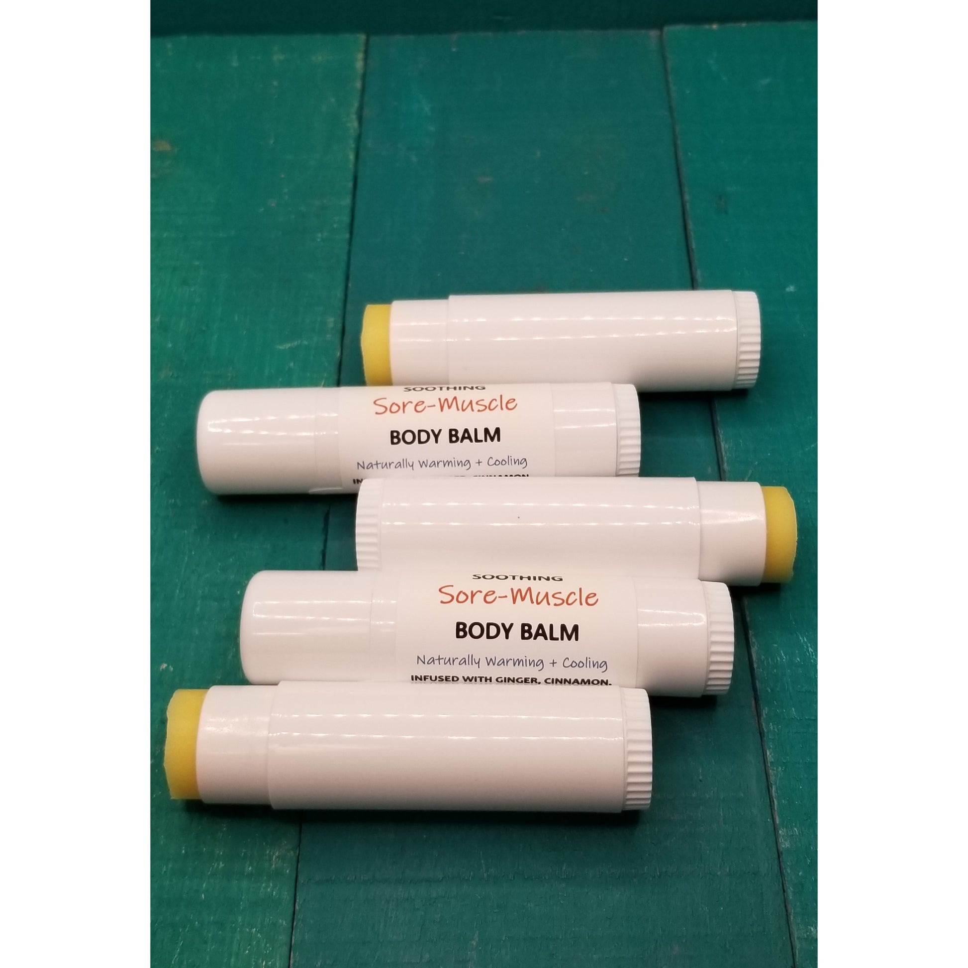 SOOTHING Sore-Muscle Body Balm | Cayenne + Ginger + Turmeric | Natural ...